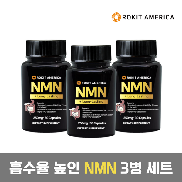 NMN Long-Lasting 30캡슐 – ROKIT AMERICA SHOP